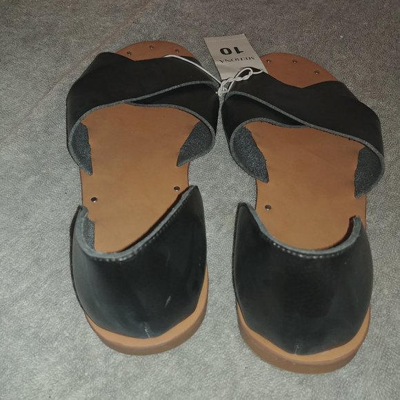 Merona | Shoes | Merona Lois Crossband Slip On Sandals | Poshmark